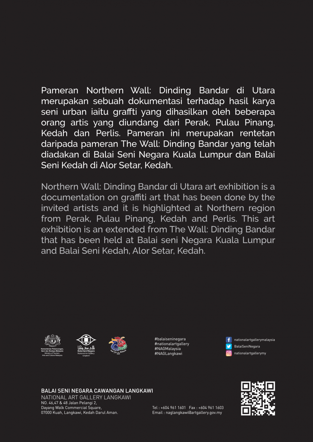 Pameran “Northern Wall” di NAG Langkawi – Lembaga Pembangunan Seni ...