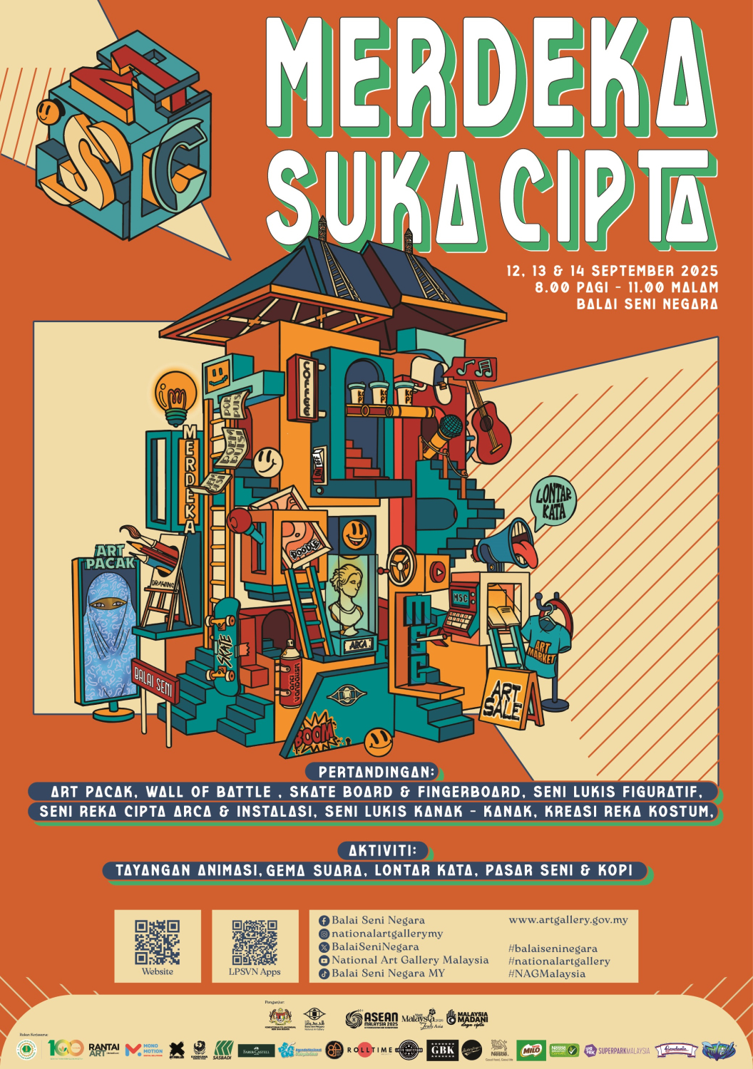 Merdeka Suka Cipta 2025 – Lembaga Pembangunan Seni Visual Negara